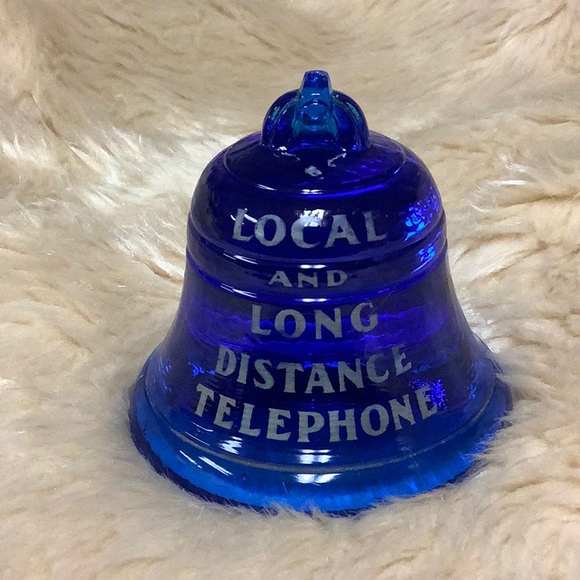 Other | Antique New York Bell System Telephone Company Cobalt Blue ...
